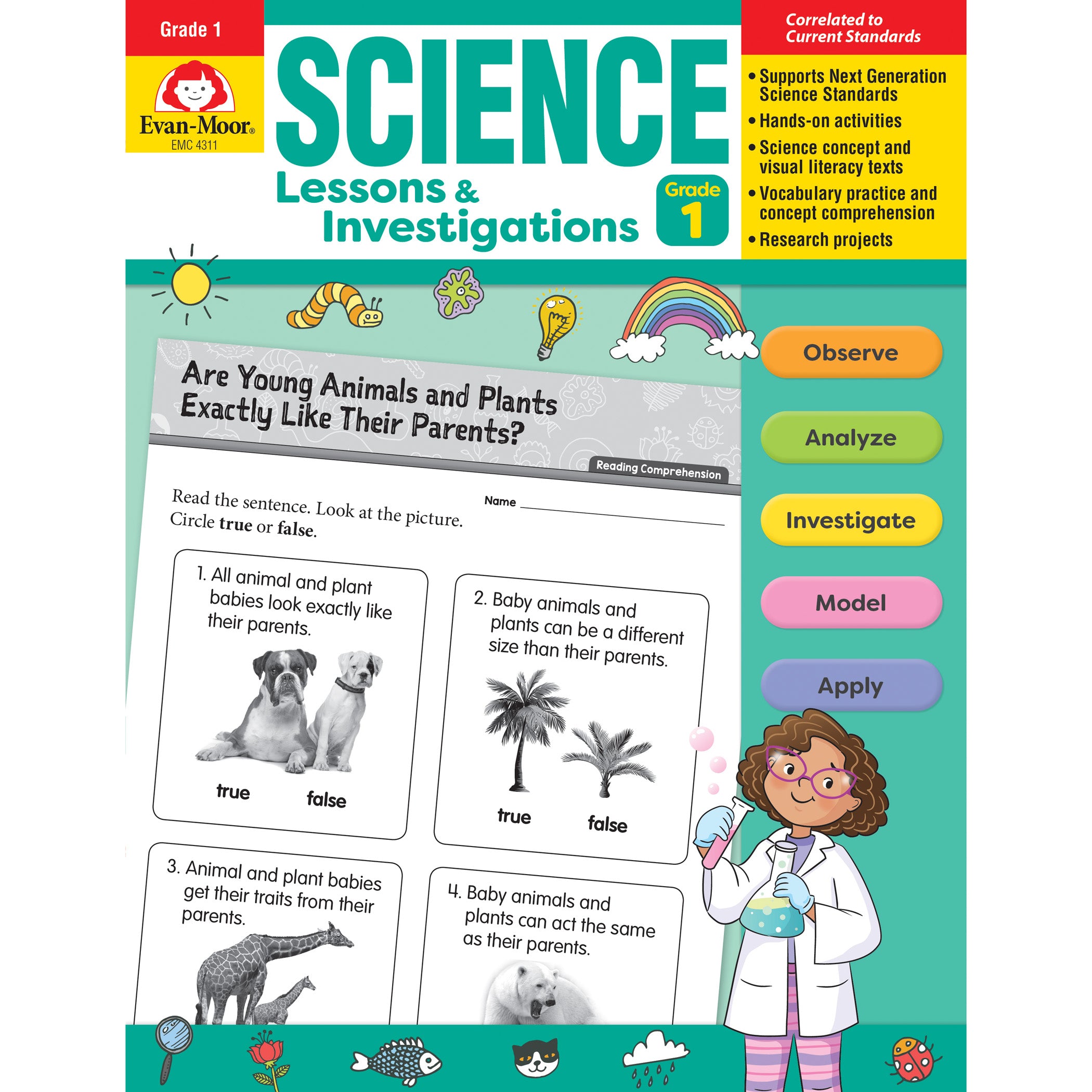 Science Lessons and Investigations, Grade 1 – Loomini