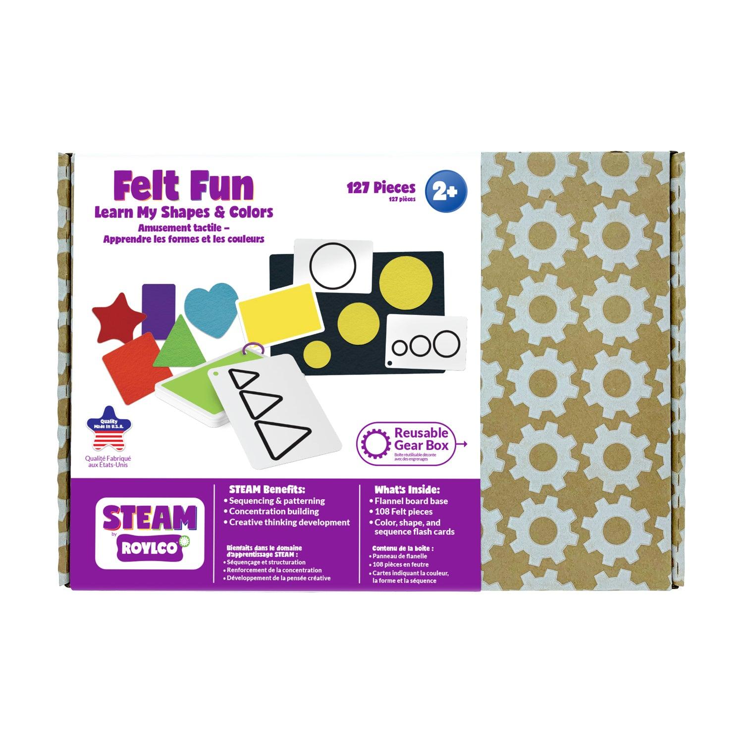 Felt Fun: Learn my Shapes & Colors – Loomini