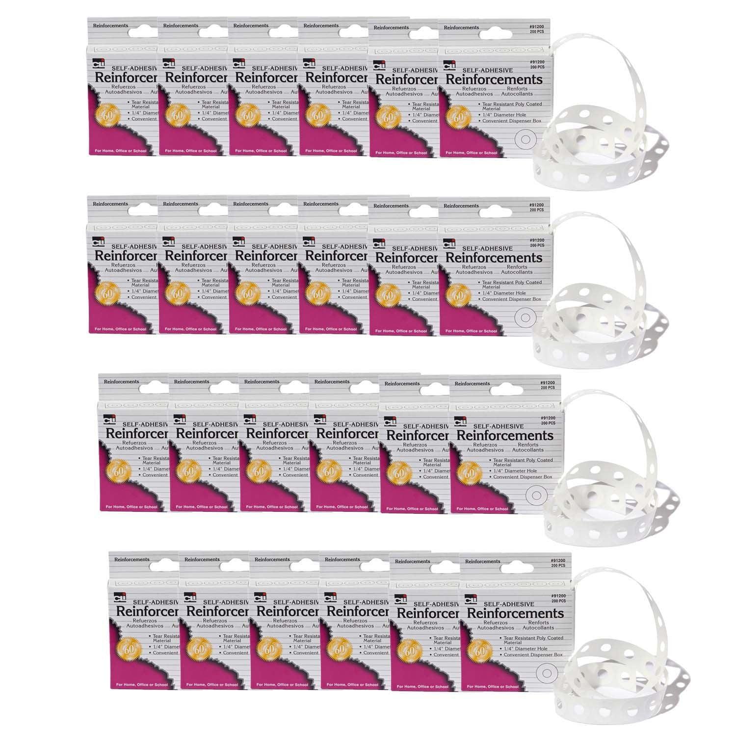 Hole Reinforcements, 200 Per Pack, 24 Packs – Loomini