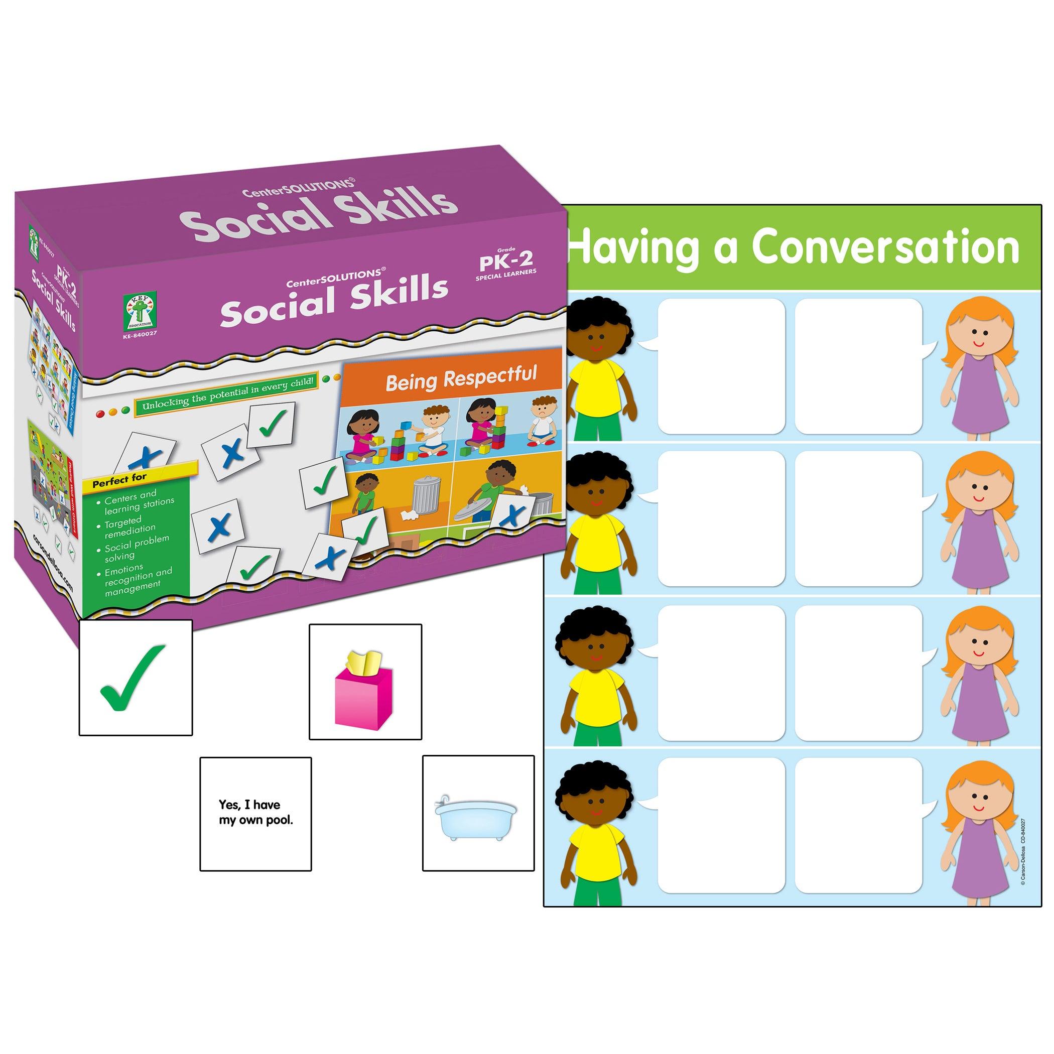 Social Skills File Folder Game – Loomini