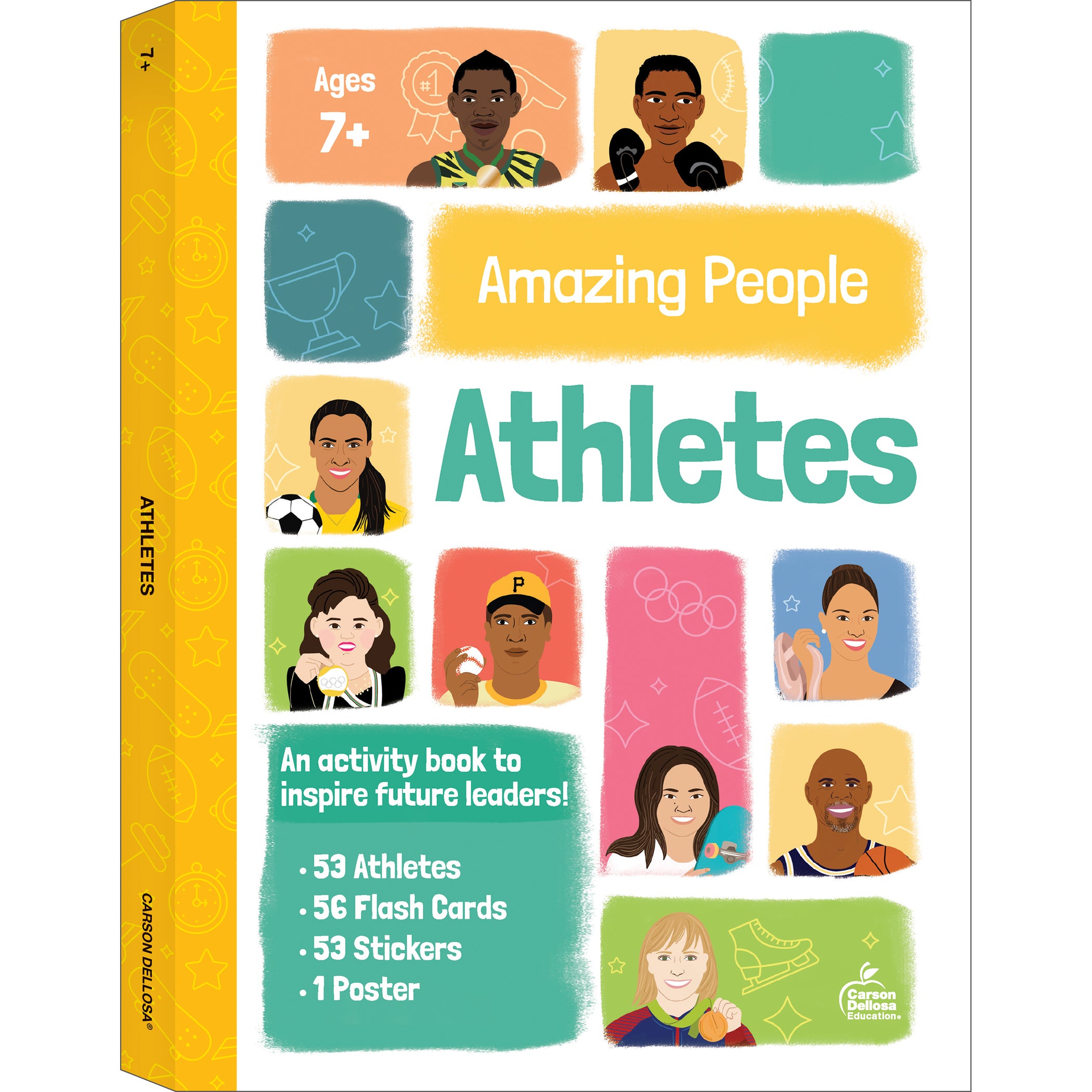 Amazing People: Athletes Activity Book – Loomini