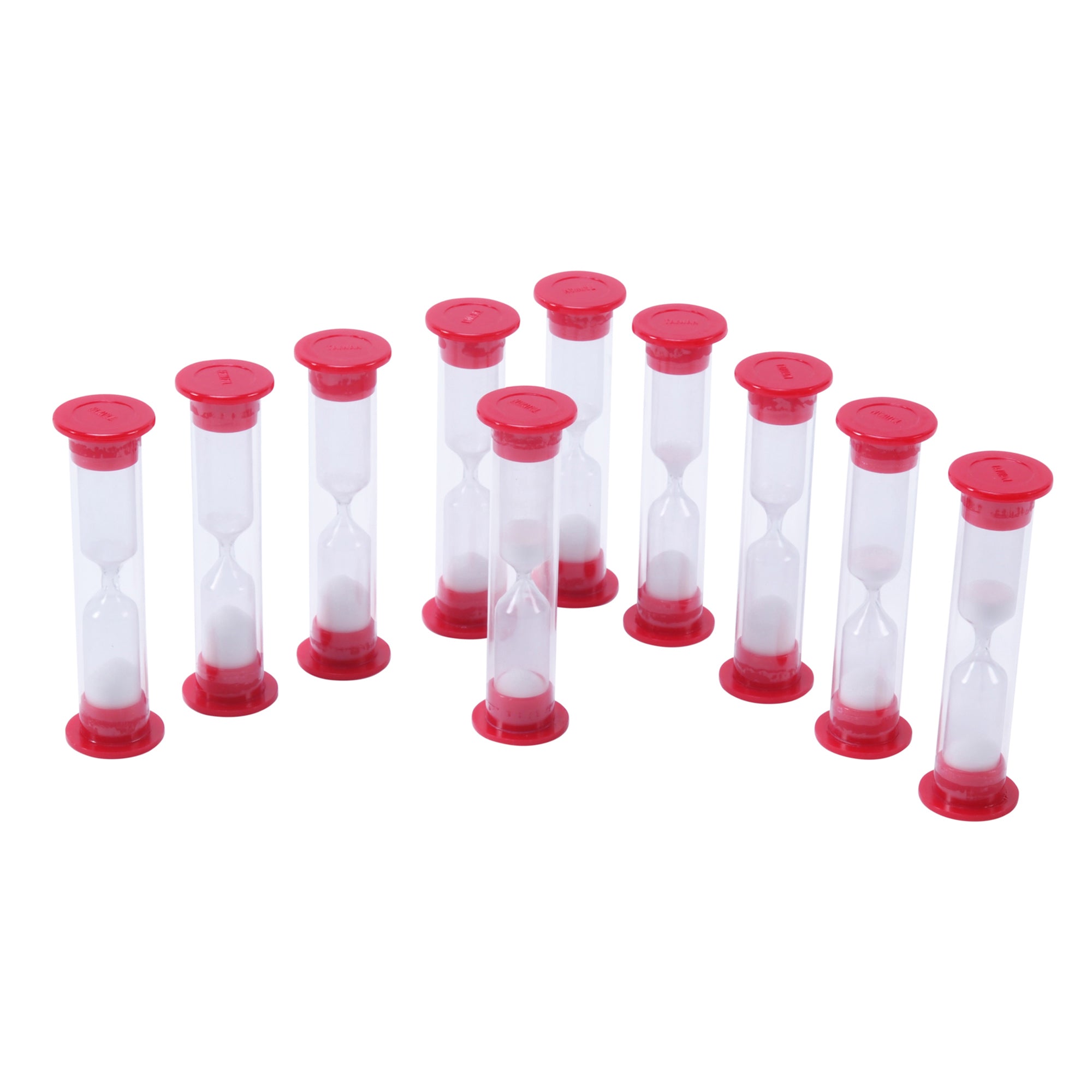 Sand Timers - 1 Minute - Set of 10 – Loomini