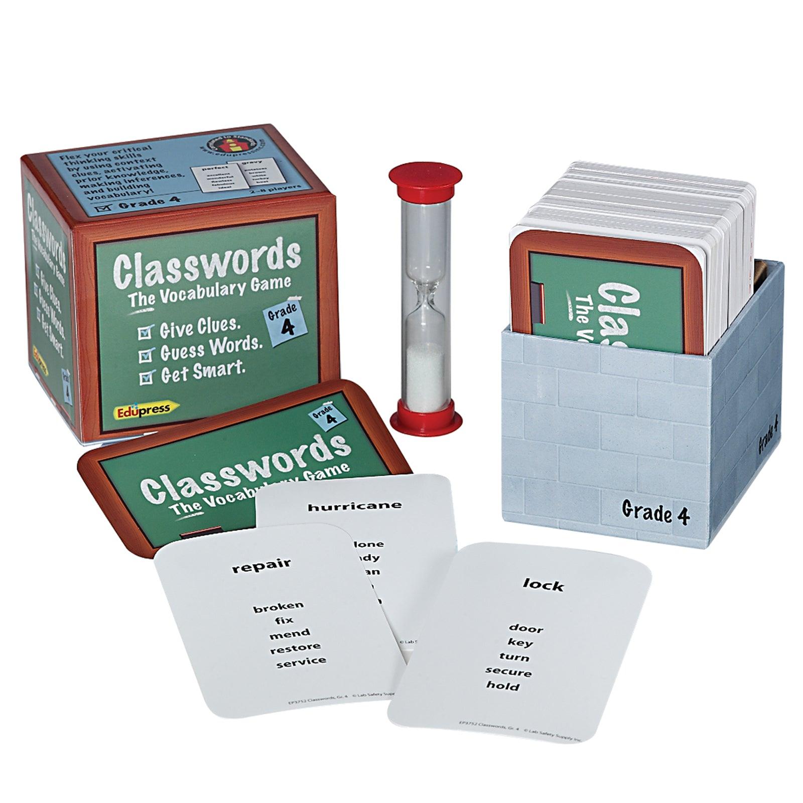 Classwords Vocabulary Game, Grade 4 - Loomini