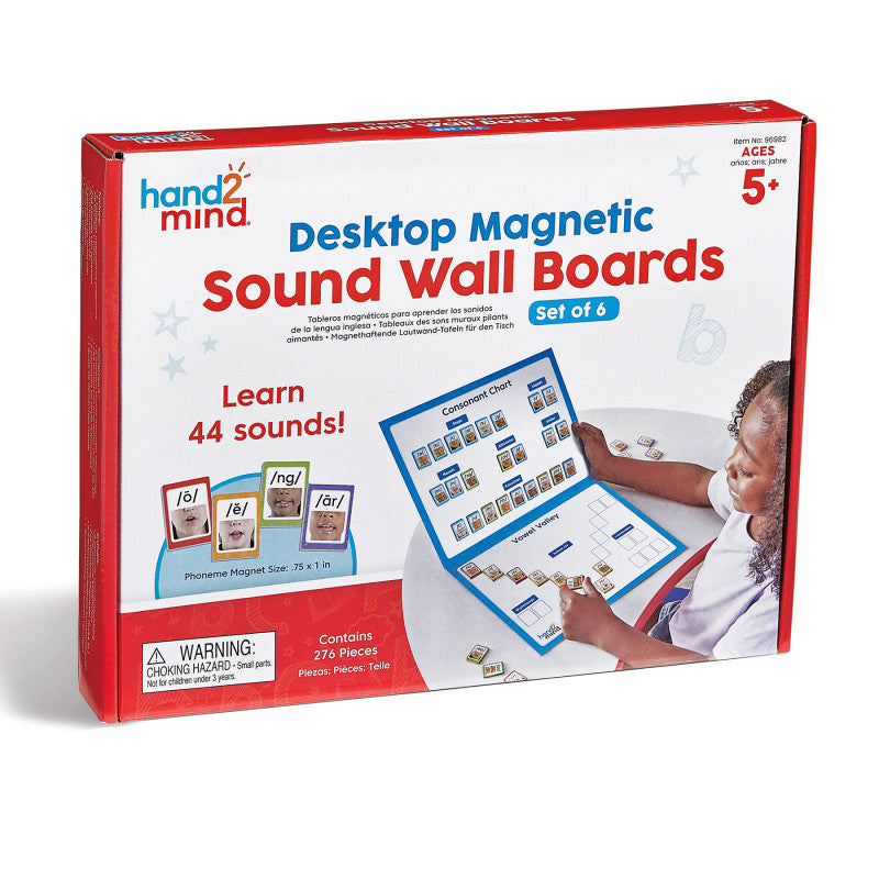 Desktop Magnetic Sound Wall Boards, Set of 6 – Loomini