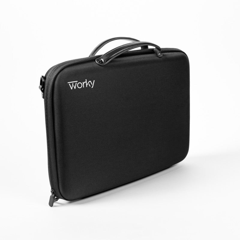 Office Everywhere Portable Briefcase Workstation, Black – Loomini