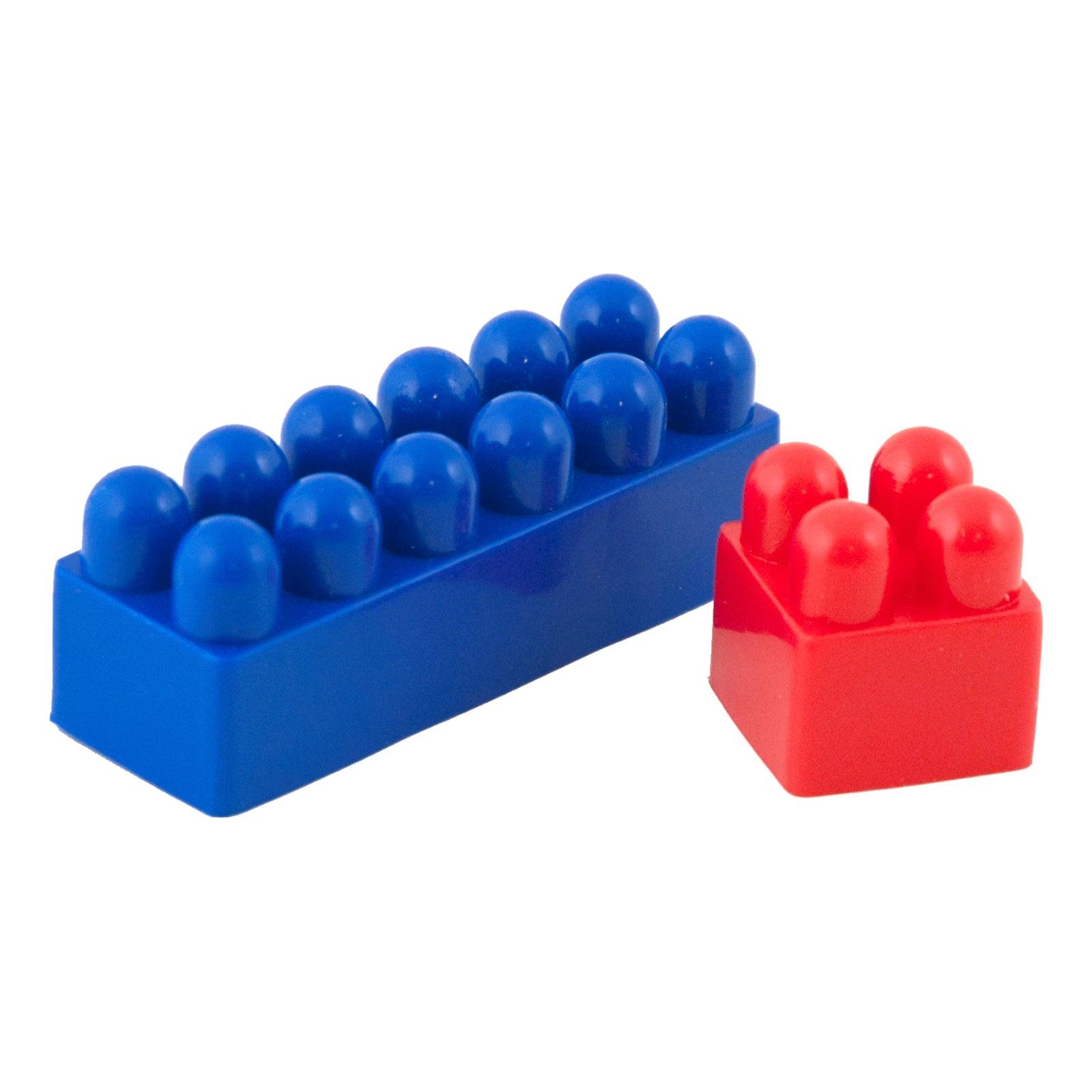 Plastic Interlocking Blocks, 120 Pieces – Loomini