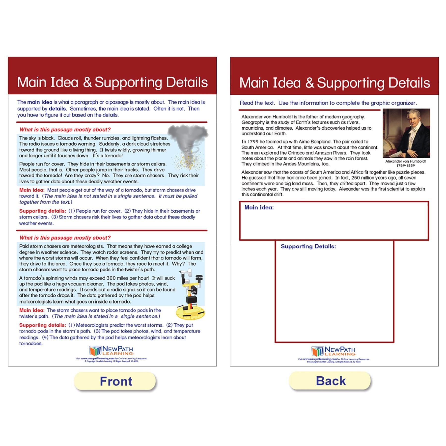 Reading Comprehension Bulletin Board Activity Chart Set – Loomini