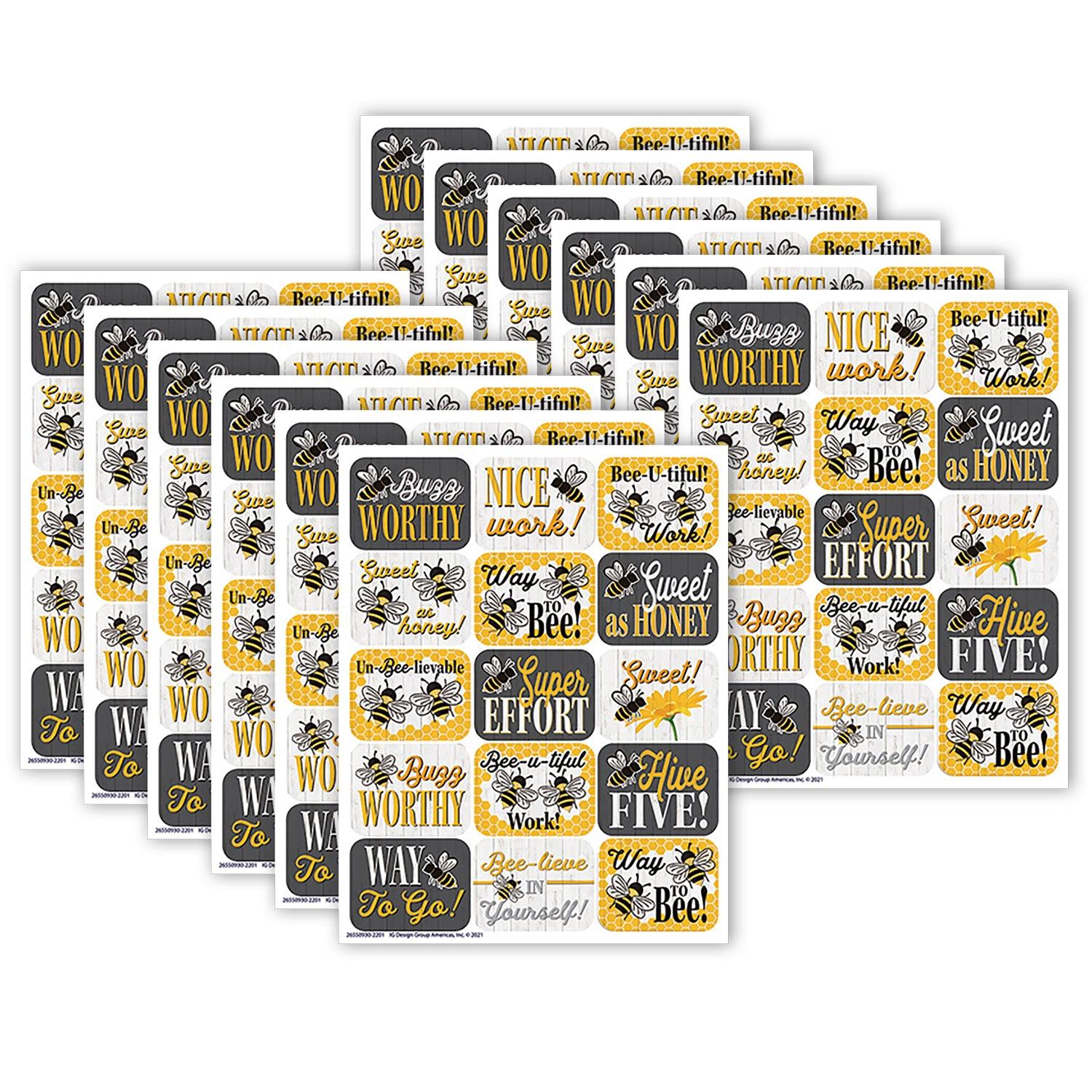 The Hive Success Stickers, 120 Per Pack, 12 Packs – Loomini