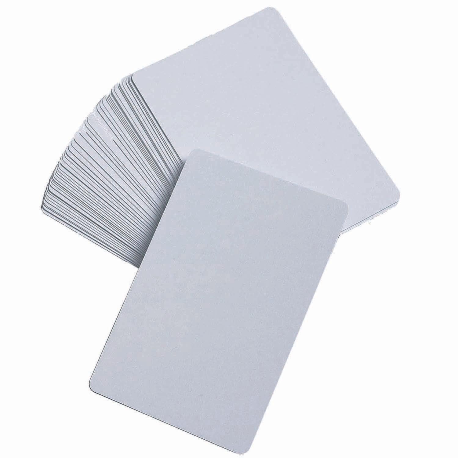 Blank Playing Cards, 50 Per Pack, 6 Packs - Loomini