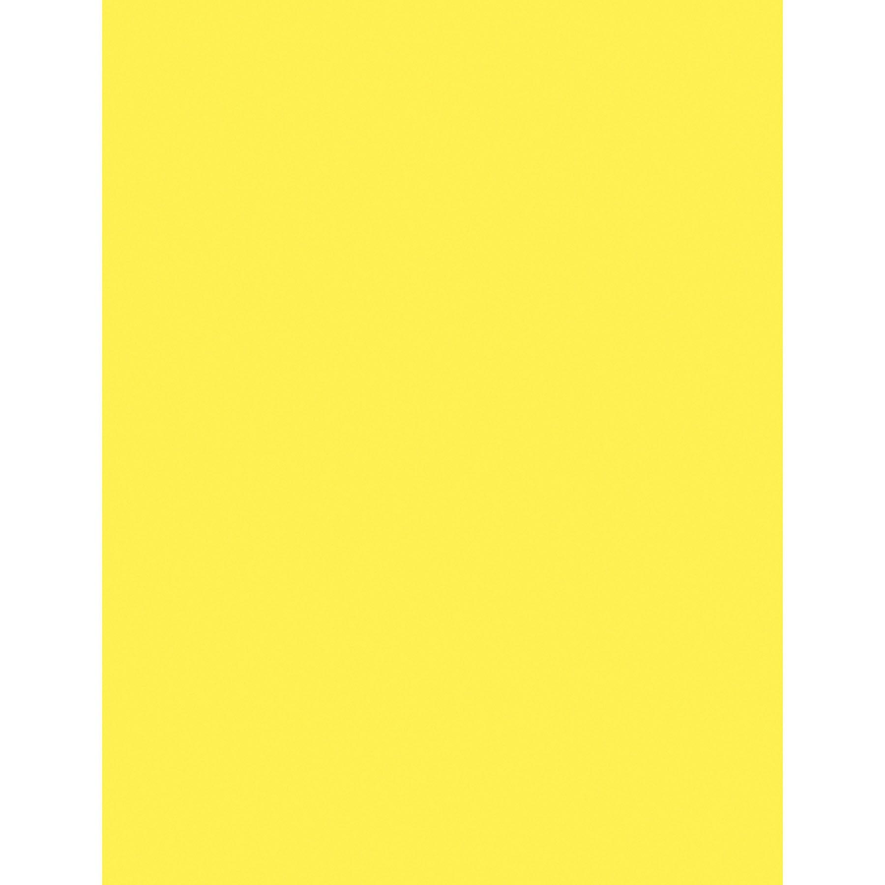 Multi-Purpose Paper, Hyper Yellow, 8-1/2" x 11", 500 Sheets - Loomini