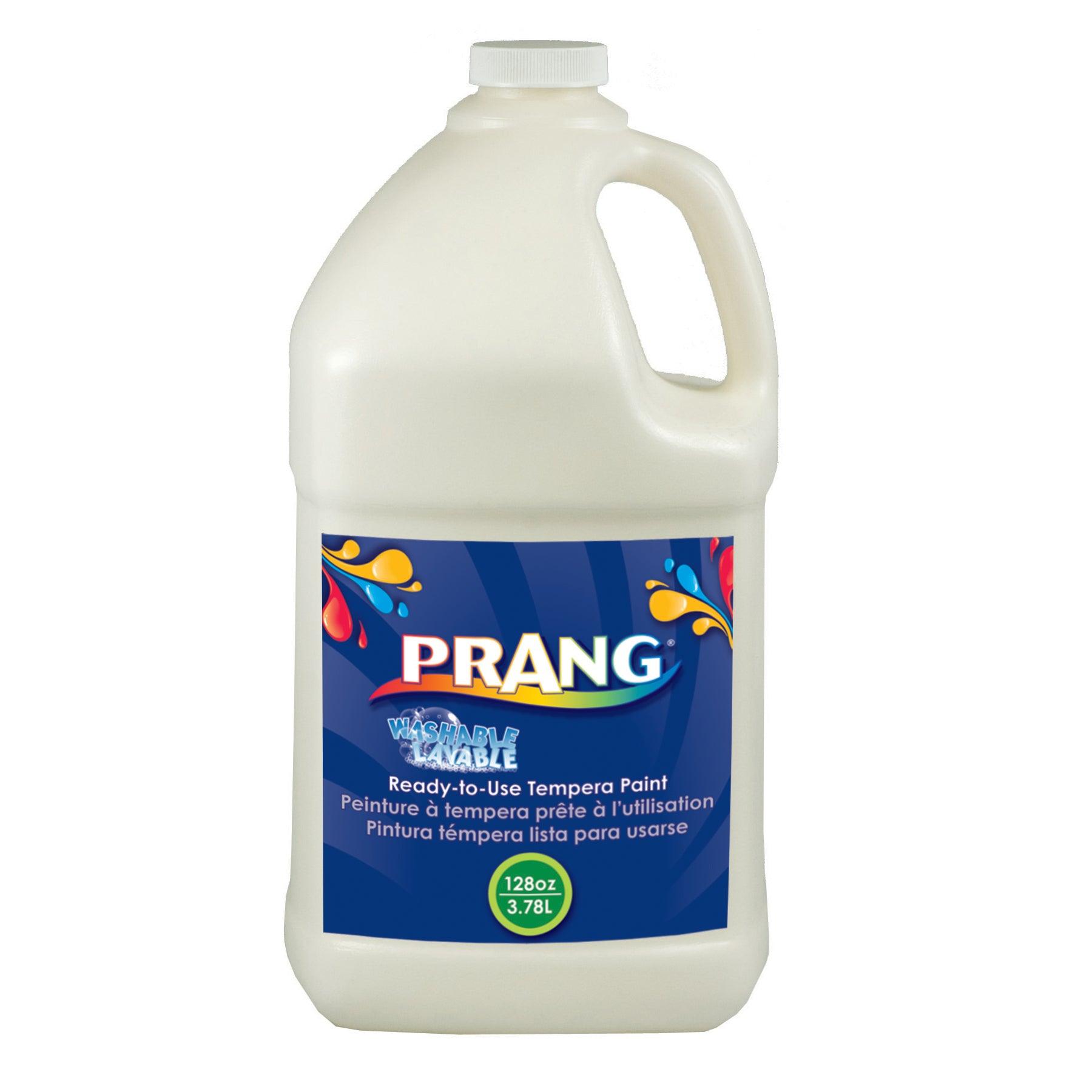 Washable Tempera Paint, White, Gallon – Loomini